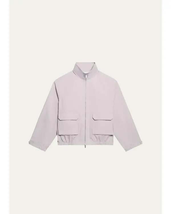 Helmut Lang Utility Cropped Parka Jacket