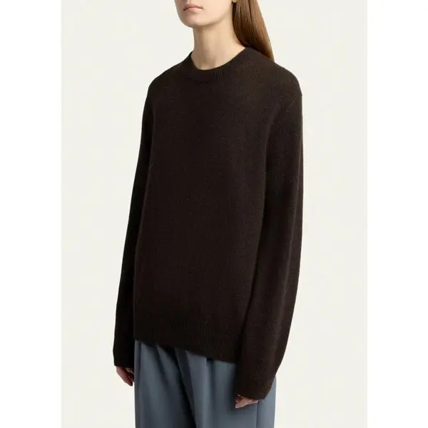 THE ROW Noler Cashmere Crewneck Sweater