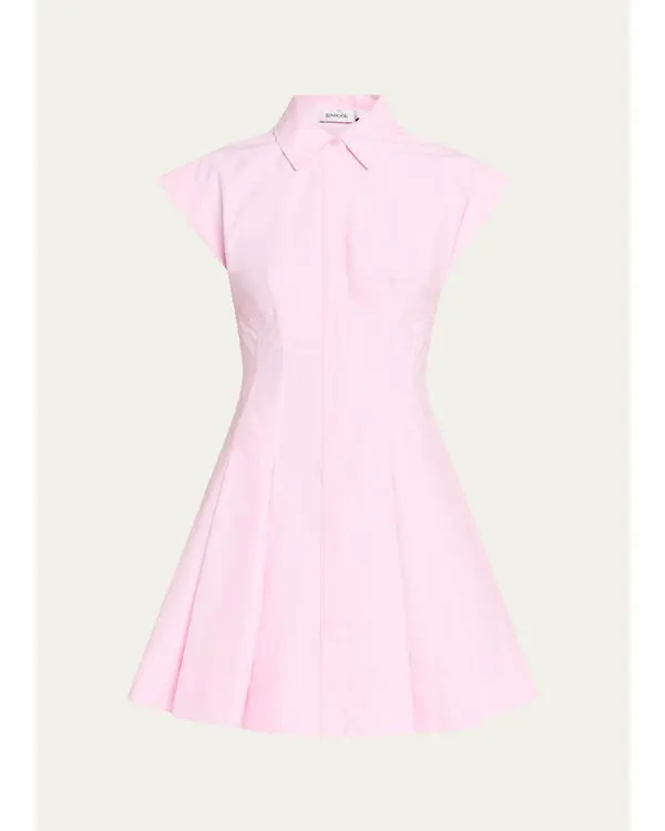 Simkhai Clemmie Cotton Shirtdress