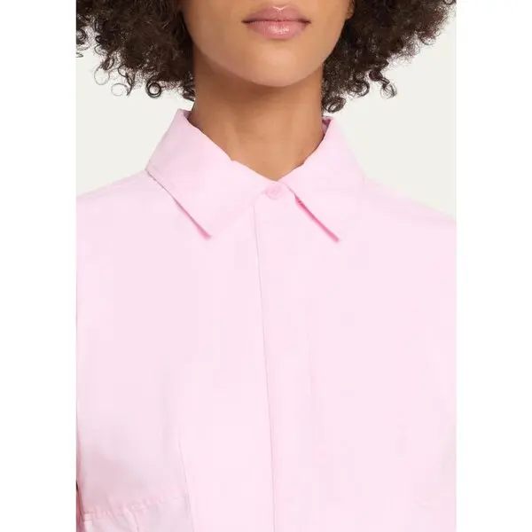 Simkhai Clemmie Cotton Shirtdress