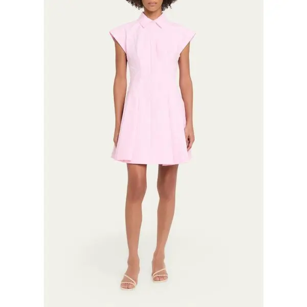Simkhai Clemmie Cotton Shirtdress