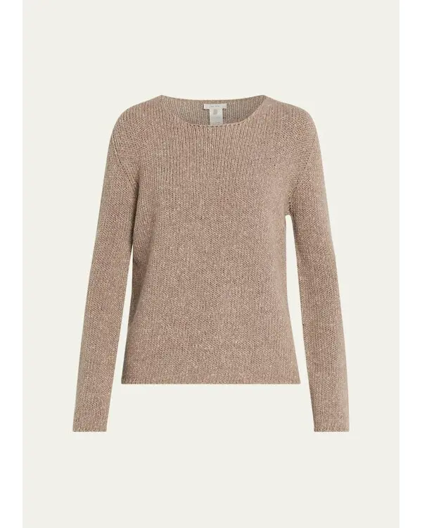 THE ROW Nitha Cashmere Knit Crewneck Sweater