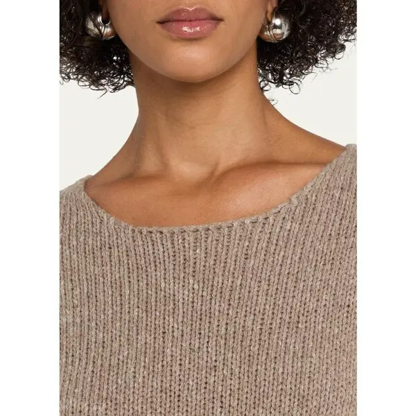 THE ROW Nitha Cashmere Knit Crewneck Sweater