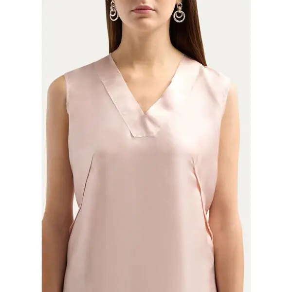MAISON MARGIELA Belted Jacquard Silk Midi Dress