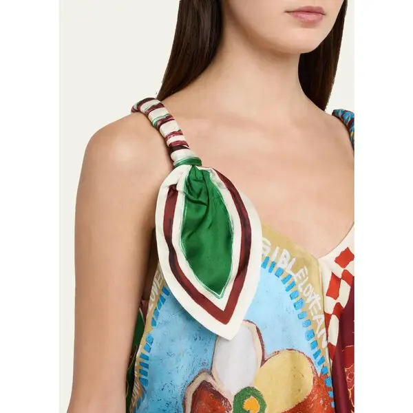 ALEMAIS X Karlee Mackie Mlak Silk Twill Top