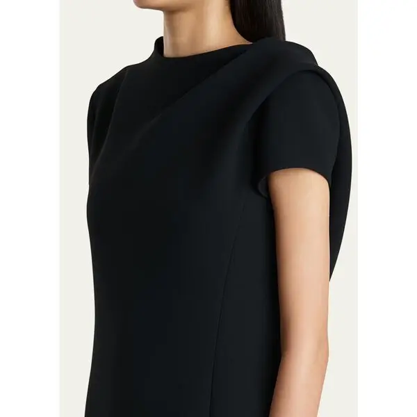 Khaite Iryl Backless Column Midi Dress