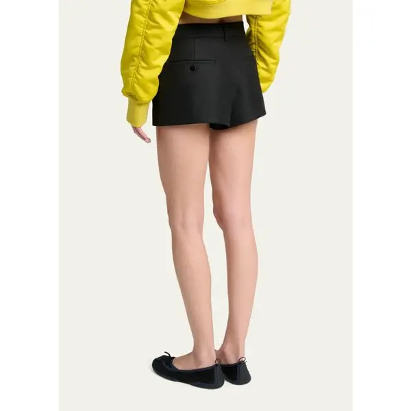Balenciaga Starch Regenerative Wool Mini Hybrid Skort