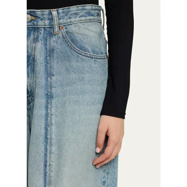 MAISON MARGIELA Seamed Wide-leg Jeans