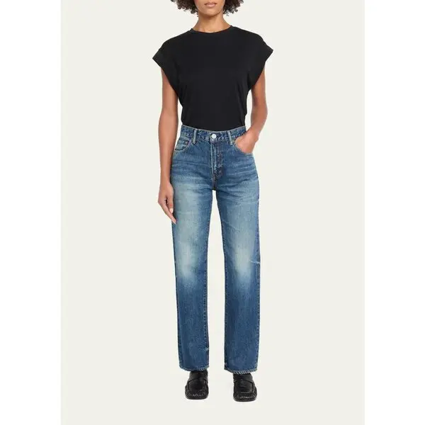 Moussy Vintage Leyde Straight-leg Jeans