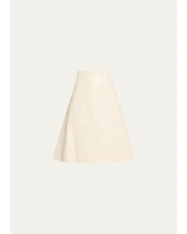 A.W.A.K.E. Mode Knee-length A-line Skirt