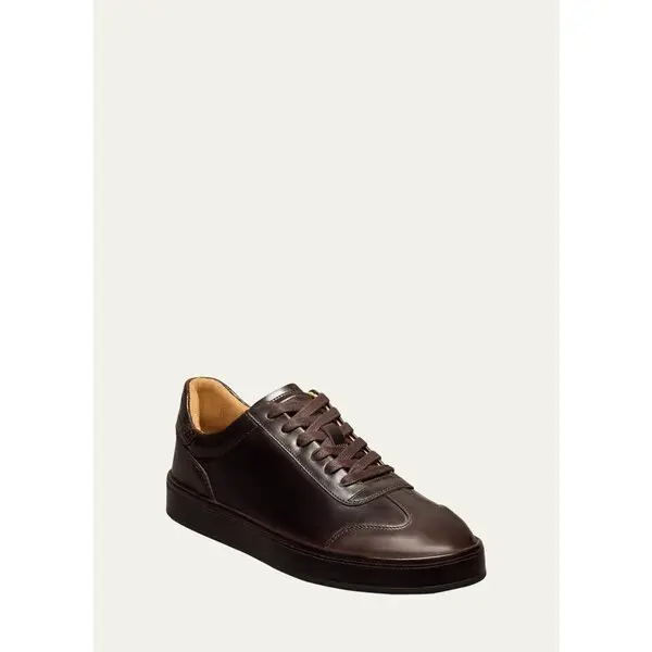 Allen Edmonds Hawthorne Leather T-toe Low-top Sneakers
