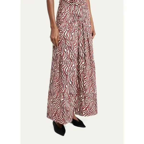 Proenza Schouler White Label Nessa Maxi Skirt In Poplin