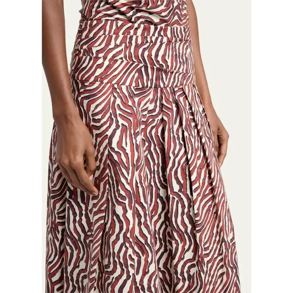 Proenza Schouler White Label Nessa Maxi Skirt In Poplin