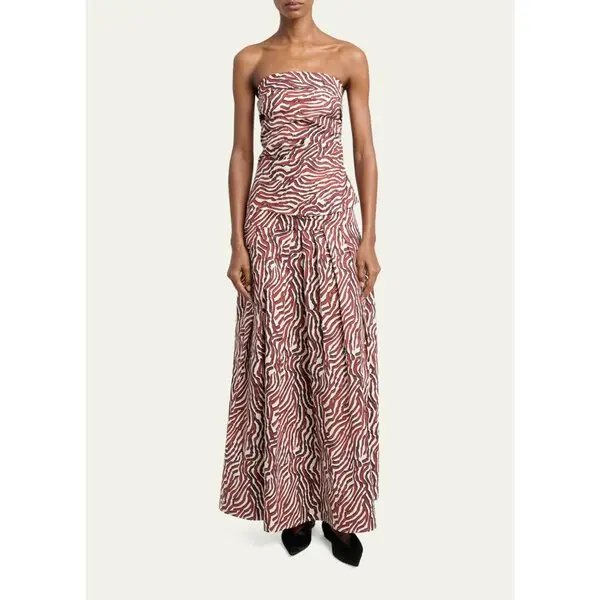 Proenza Schouler White Label Nessa Maxi Skirt In Poplin