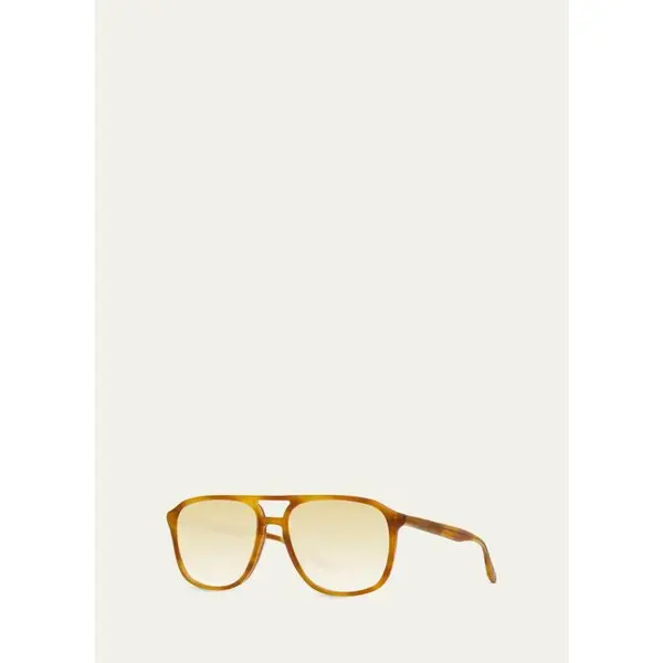 Barton Perreira Gyalis Sun Acetate Aviator Sunglasses