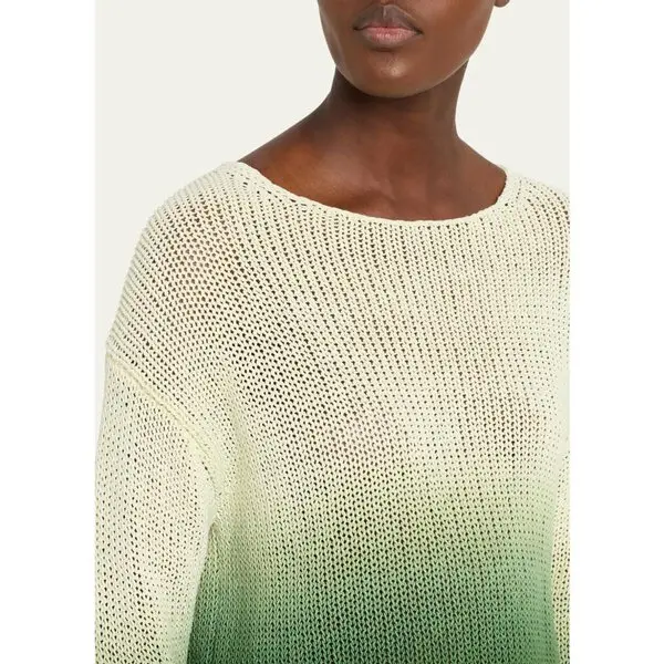 Vince Dip-dye Cotton Sweater