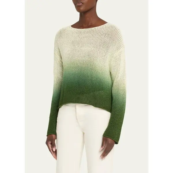 Vince Dip-dye Cotton Sweater