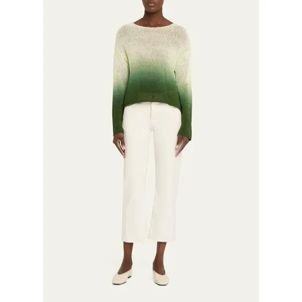Vince Dip-dye Cotton Sweater