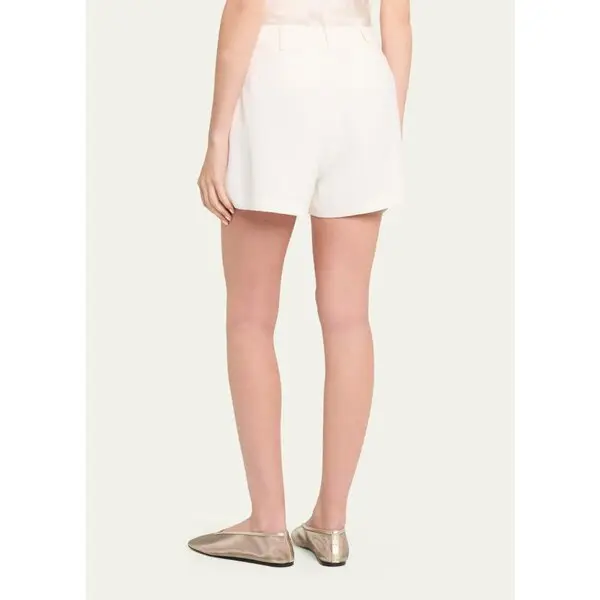 Cinq À Sept Emmie Embroidered Vine Shorts