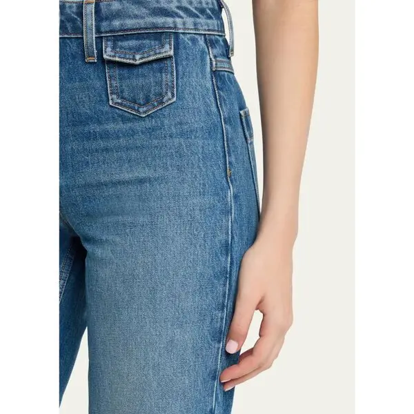 Ulla Johnson Odelia High-rise Flare Jeans
