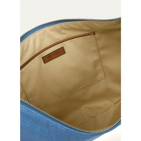 WE-AR4 The Swing Crescent Shoulder Bag - Denim