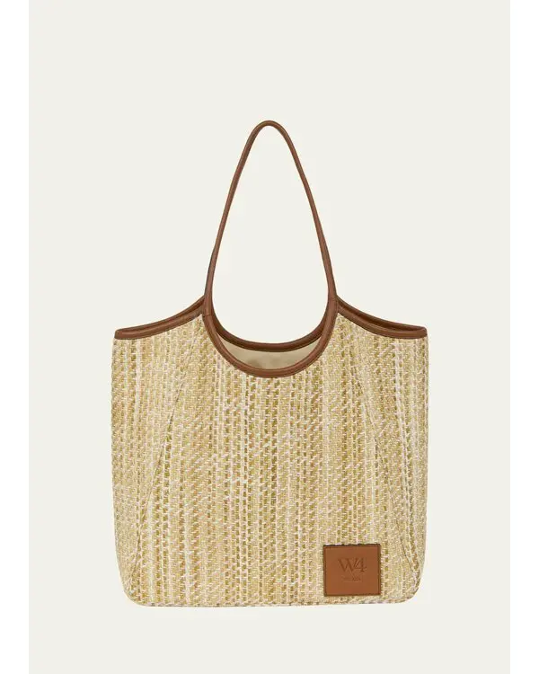 WE-AR4 The Market Woven Tote Bag
