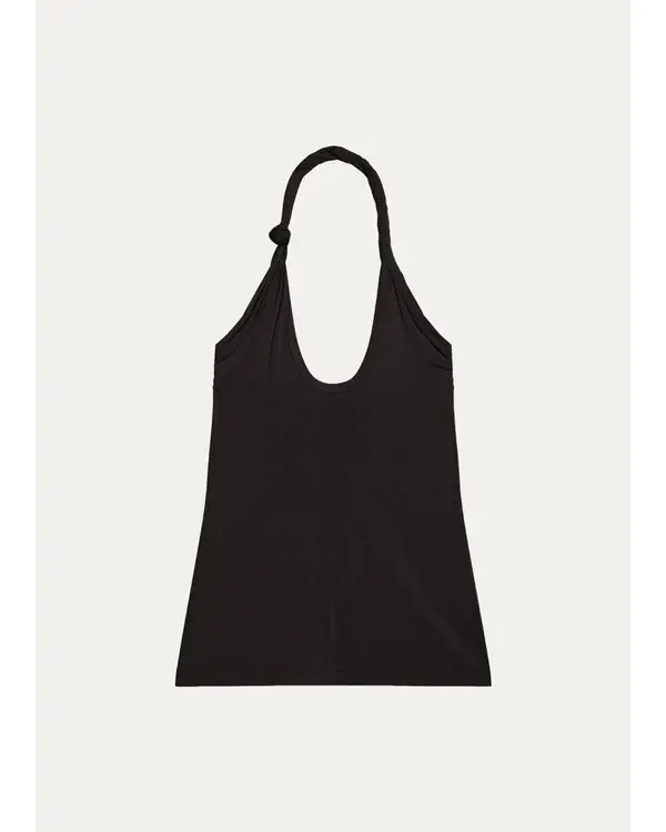 Helmut Lang Twisted Dancer Top - Black