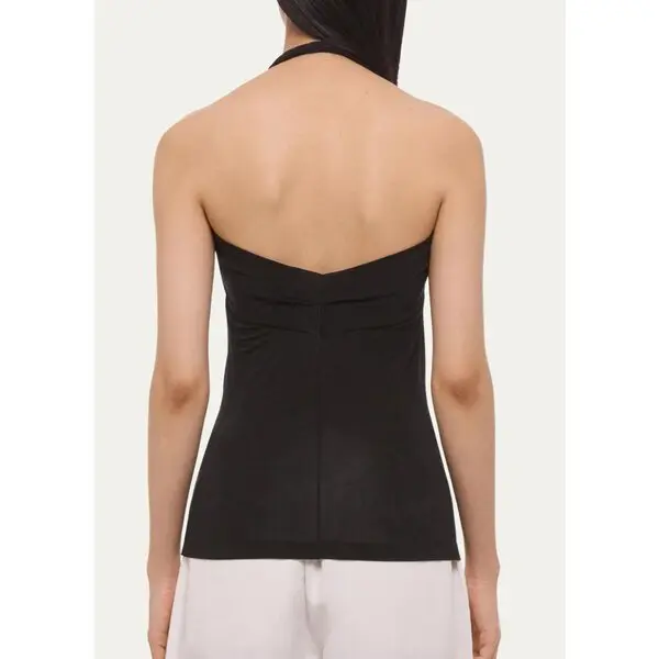 Helmut Lang Twisted Dancer Top - Black