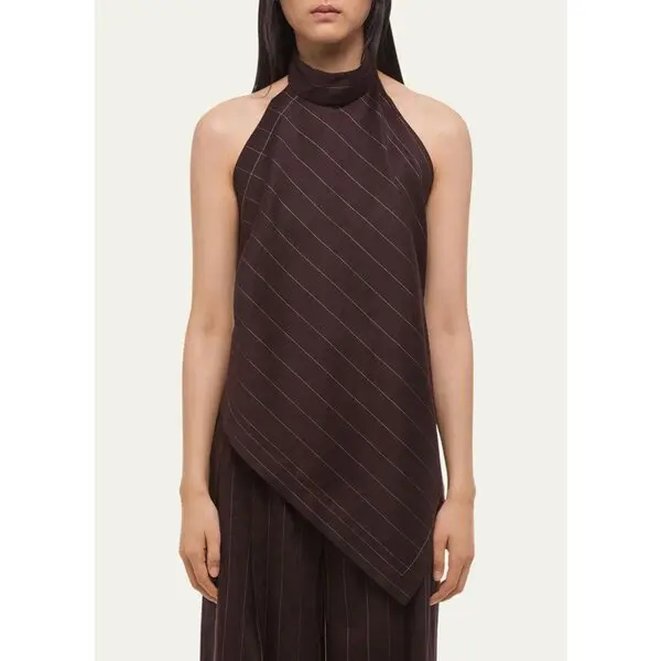 Helmut Lang Halter Scarf Top