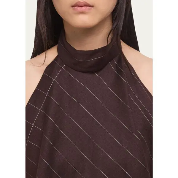 Helmut Lang Halter Scarf Top