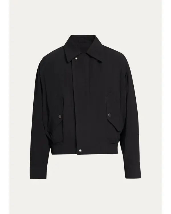 Issey Miyake Comfort Cotton Full-zip Jacket