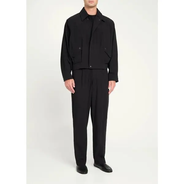 Issey Miyake Comfort Cotton Full-zip Jacket