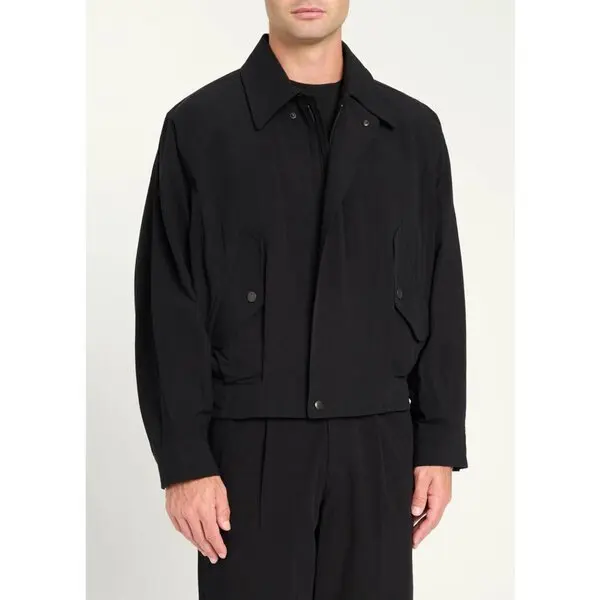 Issey Miyake Comfort Cotton Full-zip Jacket
