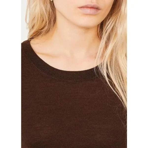 Officine Générale Crewneck Wool-silk Sweater