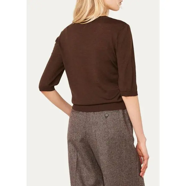 Officine Générale Crewneck Wool-silk Sweater