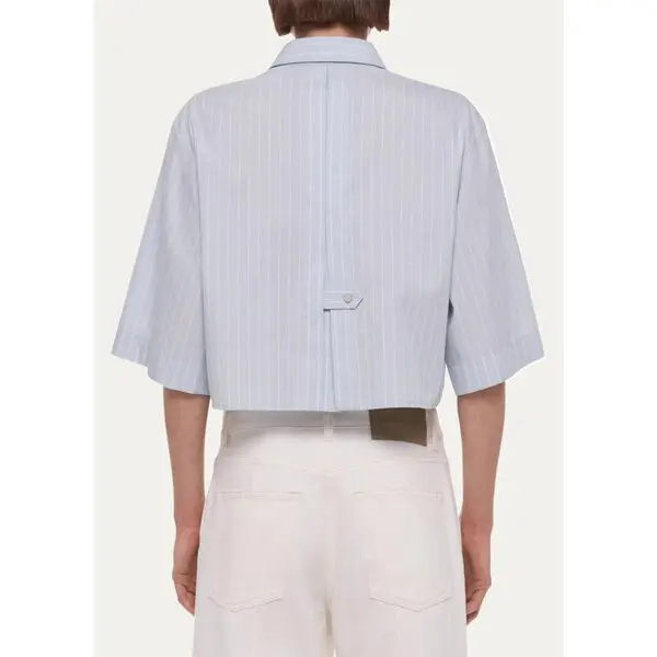 Helmut Lang Cropped Trench Shirt