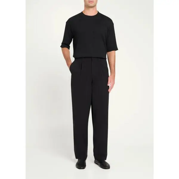 Issey Miyake Crepe Crewneck T-shirt