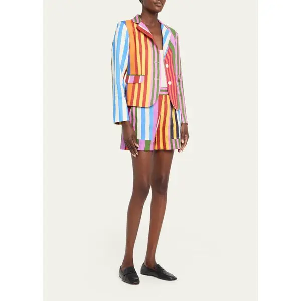Libertine Tangier Stripe Linen Classic Jacket