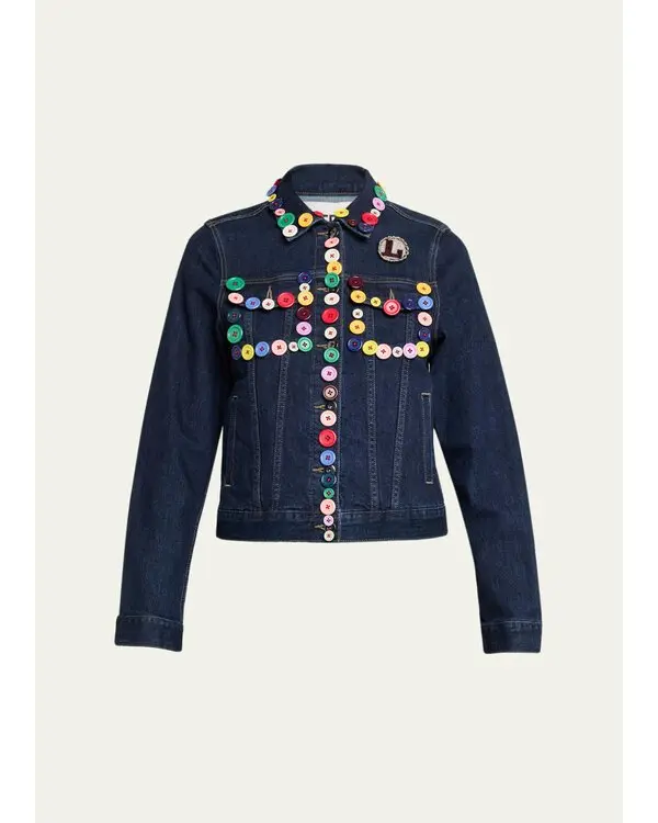 Libertine Candy Buttons Jacket - Denim