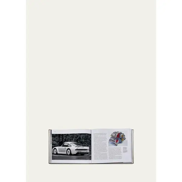 GRAPHIC IMAGE Porsche 70 Years: There Is No Substitute" Leather-bound Book Randy Leffingwell