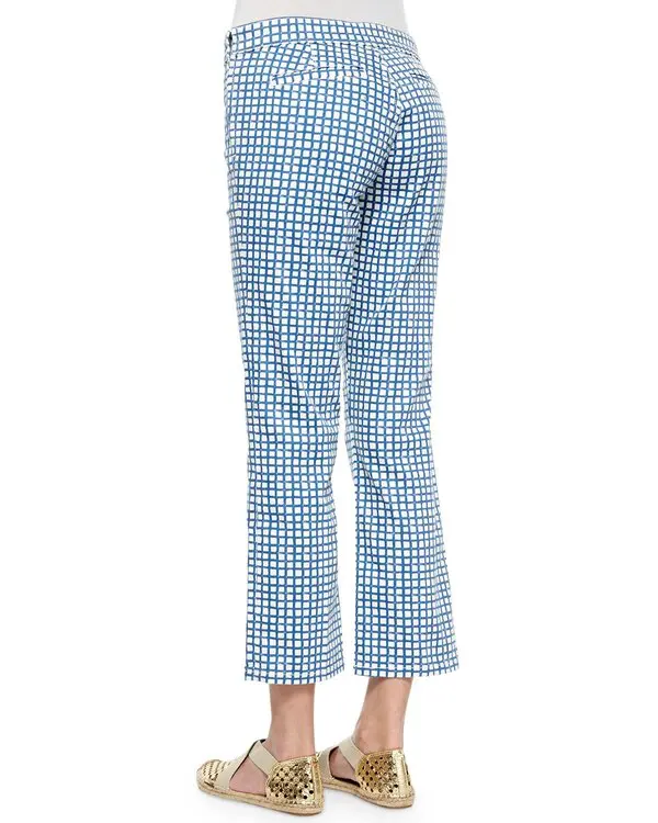 Officine Générale Loose Plaid-print Viscose Shirt