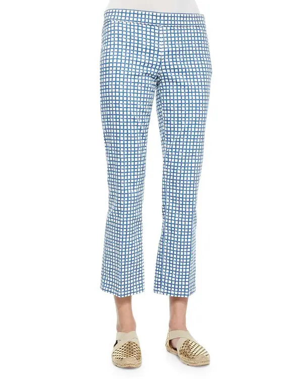 Officine Générale Loose Plaid-print Viscose Shirt