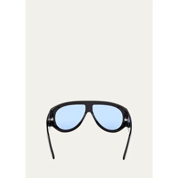TOM FORD Bronson 60mm Acetate Pilot Sunglasses