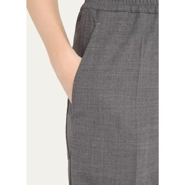 Brunello Cucinelli Tropical Luxury Track Trousers