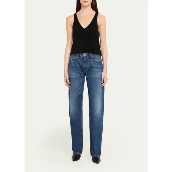 Brandon Maxwell Reese V-neck Tank Top