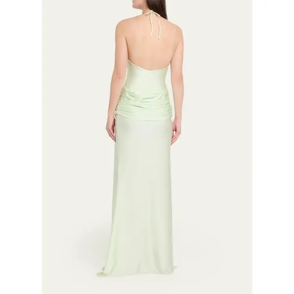SHANI SHEMER Valentine Draped Maxi Dress
