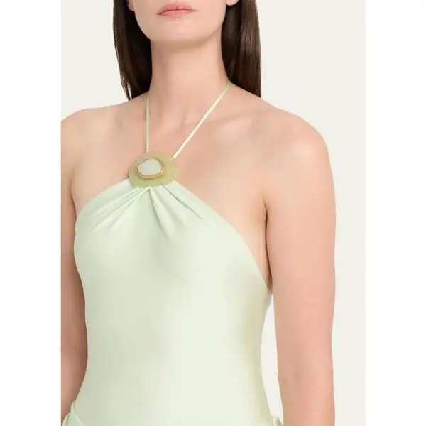 SHANI SHEMER Valentine Draped Maxi Dress