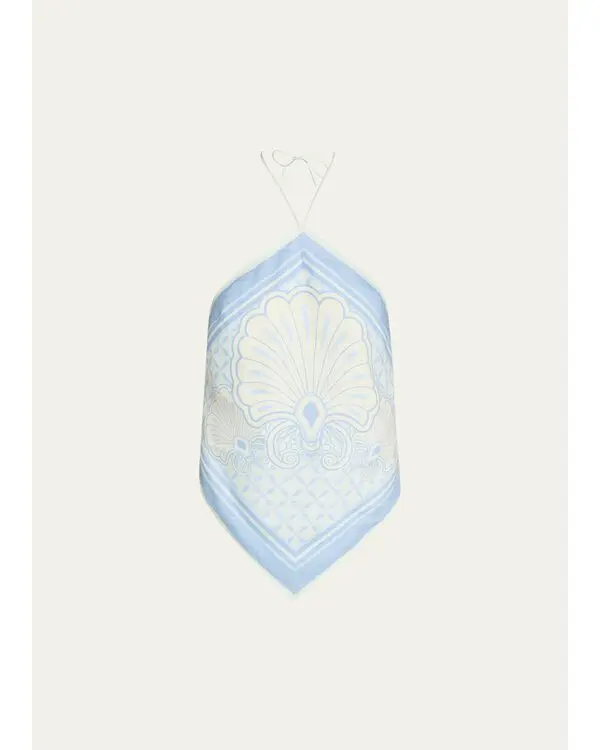 SHANI SHEMER Rosa Handkerchief Scarf Top