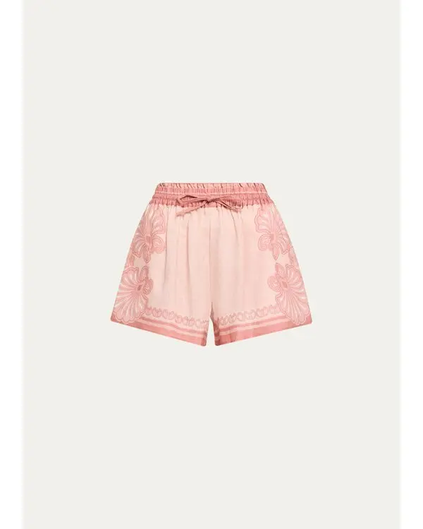 SHANI SHEMER Carly Drawstring Shorts