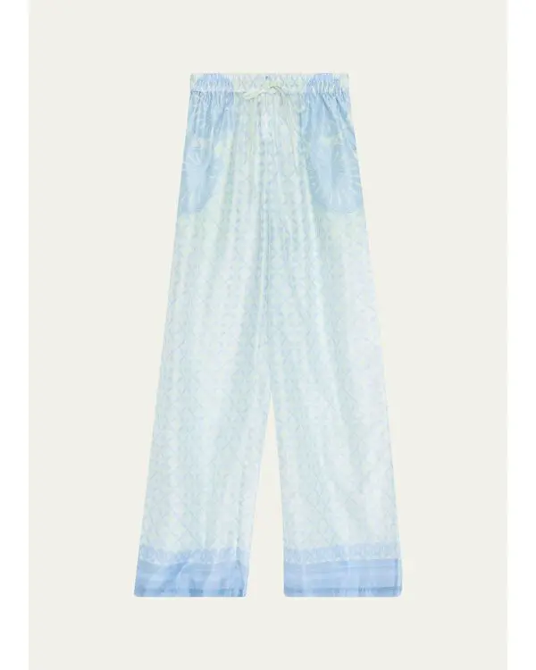 SHANI SHEMER Macey Wide-leg Drawstring Pants